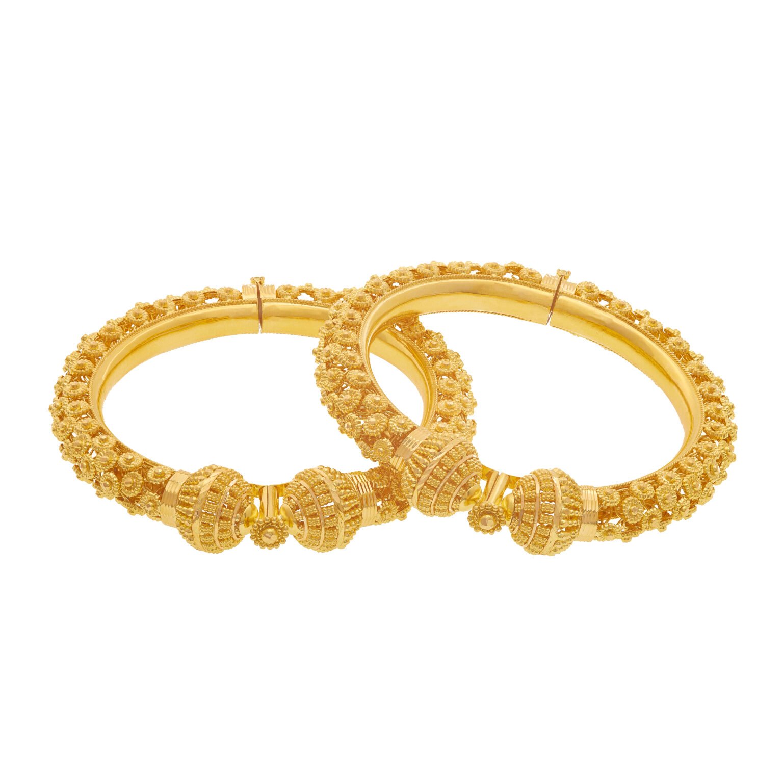 Gold Kadas | Sona Jewelers