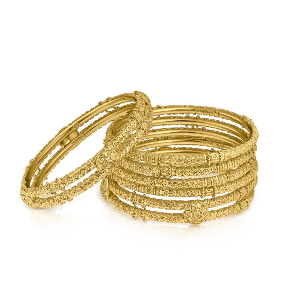 Gold Bangles - Sona Jewelers